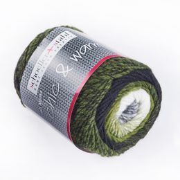 Chic & Warm von Schoeller+Stahl, Moos, aus Polyacryl