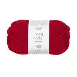 Peer Gynt von Sandnes Garn, Rot, aus Wolle