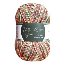 Sockenwolle Flotte Socke 4-fach Graziosa von Rellana Garne, Beige, aus Schurwolle