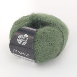 Silkhair von Lana Grossa, Moosgr&uuml;n, aus Mohair
