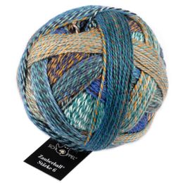 Zauberball St&auml;rke 6 von Schoppel Wolle, Camouflage, aus Schurwolle