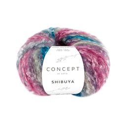 Shibuya von Katia, Ros&eacute;/Grau/Petrol, aus Schurwolle