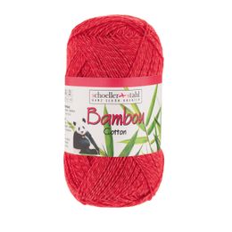 Bambou Cotton von Schoeller+Stahl, Rot, aus Viskose