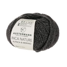 Inca Nature von Austermann , Anthrazit meliert, aus Schurwolle
