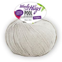 Pool von Woolly Hugs, 08 Khaki, Khaki, aus Baumwolle