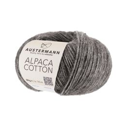 Alpaca Cotton von Austermann , Grau, aus Alpaka