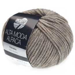 Alta Moda Alpaca von Lana Grossa, Mokka meliert, aus Alpaka