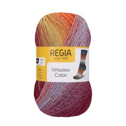 Regia Sockenwolle Sockenwolle Virtuoso Color von Regia, Chianti tasting color, aus Schurwolle