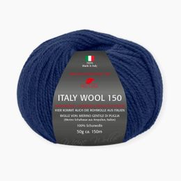 Italy Wool 150 von Pro Lana, Dunkelblau, aus Schurwolle