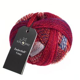Sockenwolle Zauberball Crazy von Schoppel Wolle, Buntmetall, aus Schurwolle
