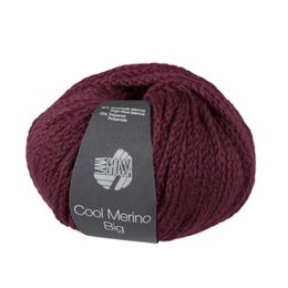Cool Merino Big von Lana Grossa, Burgunder, aus Schurwolle