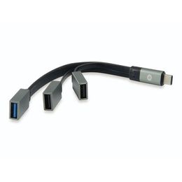CONCEPTRONIC HUBBIES01G 3-Port USB 3.0/2.0 Kabel-Hub