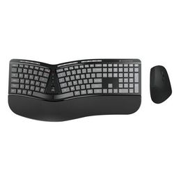 CONCEPTRONIC ORAZIO02US Ergnomische Tastatur- und Maus