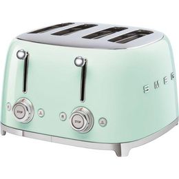 Smeg TSF03PGEU 4-Schlitz-Toaster Pastellgr&uuml;n