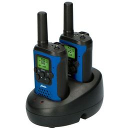 Alecto Walkie Talkie 2er Set 7 km Reichweite, Blau/Schwarz