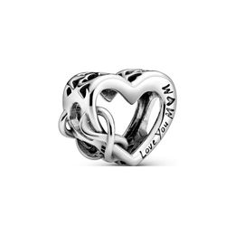 Pandora Charm Moments &bdquo;Love You Mum&ldquo; Unendlichkeits-Herz 798825C00
