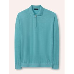 Walbusch Polo-Pullover Merino Extrafein