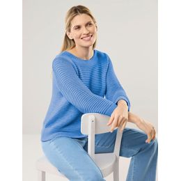 Walbusch Pullover aus B&auml;ndchengarn