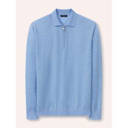 Walbusch Polo-Pullover Merino Extrafein