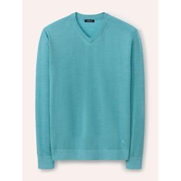 Walbusch V-Pullover Merino Extrafein