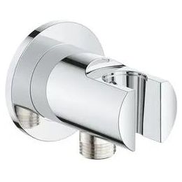 Grohe Tempesta Wandanschlussbogen mit Duschhalter Chrom 28628001