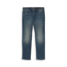 Tom Tailor Herren TTMARVIN STRAIGHT Jeans, blau, Uni, Gr. 36/32