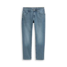 Tom Tailor Herren TTJOSH REGULAR SLIM Jeans mit Stretch, blau, Uni, Gr. 33/32