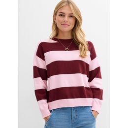 bonprix Oversize-Pullover aus softem Viskose-Mix, rosa, Gr.52/54 (XXL), weit geschnittener Pullover