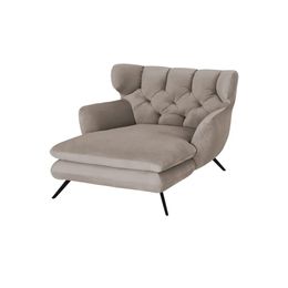 Jette Home Longseat-Sessel Samt Caldara beige Ma&szlig;e (cm): B: 126 H: 94 T: 160.0 &raquo; H&ouml;ffner