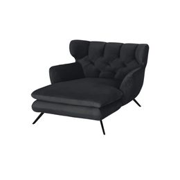 Jette Home Longseat-Sessel Samt Caldara schwarz Ma&szlig;e (cm): B: 126 H: 94 T: 160.0 &raquo; H&ouml;ffner