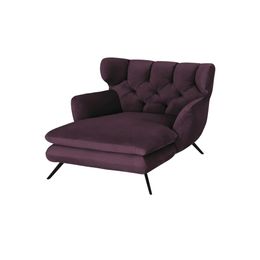 Jette Home Longseat-Sessel Samt Caldara &brvbar; lila/violett &brvbar; Ma&szlig;e (cm): B: 126 H: 94 T: 160.0 &raquo; H&ouml;ffner