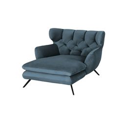 Jette Home Longseat-Sessel Samt Caldara blau Ma&szlig;e (cm): B: 126 H: 94 T: 160.0 &raquo; H&ouml;ffner