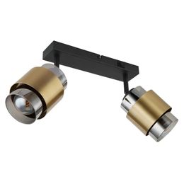 Globo Lighting Deckenleuchte &brvbar; schwarz &brvbar; Ma&szlig;e (cm): B: 26 H: 12,5 T: 10.0 &raquo; H&ouml;ffner