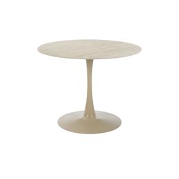 H&ouml;ffner Esstisch Shiro beige Ma&szlig;e (cm): H: 76 &Oslash;: 100 &raquo; H&ouml;ffner