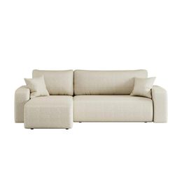 H&ouml;ffner Ecksofa mit Schlaffunktion Pianio &brvbar; beige &brvbar; Ma&szlig;e (cm): B: 244 H: 82 &raquo; H&ouml;ffner