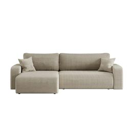 H&ouml;ffner Ecksofa mit Schlaffunktion Pianio &brvbar; beige &brvbar; Ma&szlig;e (cm): B: 272 H: 82 &raquo; H&ouml;ffner