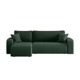 H&ouml;ffner Ecksofa mit Schlaffunktion Pianio gr&uuml;n Ma&szlig;e (cm): B: 244 H: 82 &raquo; H&ouml;ffner
