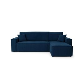 H&ouml;ffner Ecksofa mit Schlaffunktion Carl blau Ma&szlig;e (cm): B: 244 H: 82 &raquo; H&ouml;ffner