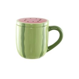 HOME STORY Tasse Melone gr&uuml;n Dolomite Ma&szlig;e (cm): H: 11,5 &Oslash;: 9.5 &raquo; H&ouml;ffner