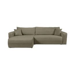 H&ouml;ffner Ecksofa mit Schlaffunktion Oreon &brvbar; braun &brvbar; Ma&szlig;e (cm): B: 272 H: 82 &raquo; H&ouml;ffner