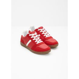 bonprix Sneaker im Retrolook, rot, Vegan