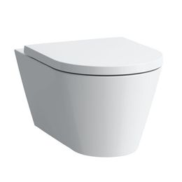 Laufen Pack Kartell WC mit WC Sitz H8663304000001 37x54cm, randlos, wei&szlig; mit LCC