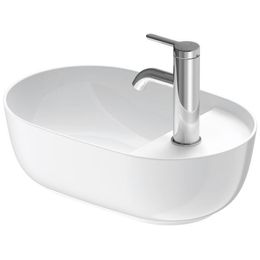Duravit Luv Aufsatzwaschtisch 0381420000 wei&szlig;, 42x27cm, geschliffen, mit Hahnloch