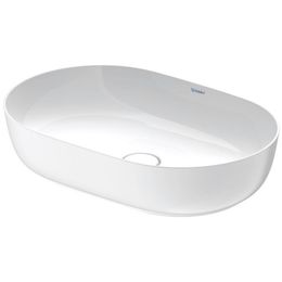 Duravit Luv Aufsatzwaschtisch 0379602600 weiss/weiss Seidenmatt, 60x40cm, geschliffen