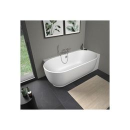 Duravit Luv Badewanne 700432000000000 185 x 95 x 46 cm, Ecke rechts, Verkleidung und Gestell, 2 R&uuml;ckenschr&auml;gen, wei&szlig;