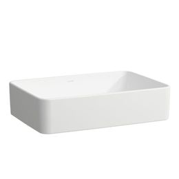 Laufen SAVOY Waschtisch-Schale H8169447571121 38x55cm, rechteckig, ohne &Uuml;berlauf, ohne Hahnloch, wei&szlig; matt