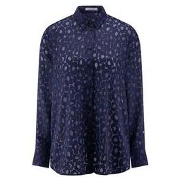 Long-Bluse Peter Hahn blau, 36