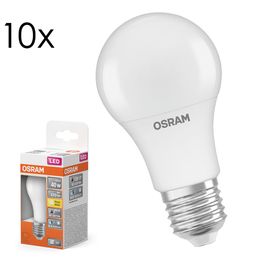Osram LED E27 10er Set 4,9 Watt 2700 Kelvin 470 Lumen