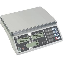 Kern Z&auml;hlwaage, Einsteigermodell, W&auml;gebereich bis 15 kg, Ablesbarkeit 1 g, W&auml;geplatte 300 x 225 mm