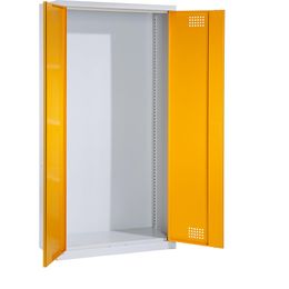 eurokraft basic Umweltschrank, Leergeh&auml;use, H&ouml;he 1800 mm, BxT 920 x 400 mm